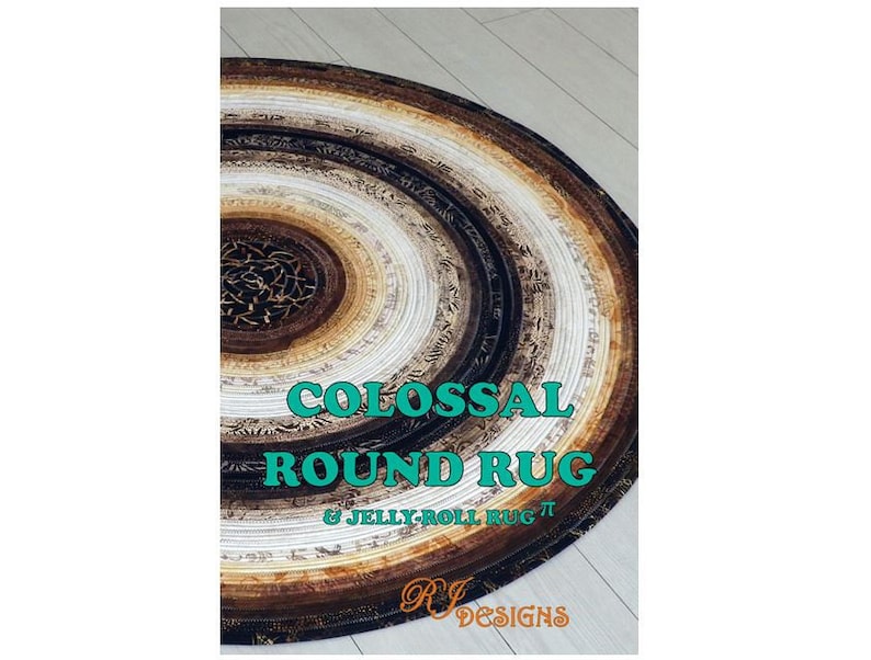 Colossal Round Rug (PDF Pattern) - Etsy