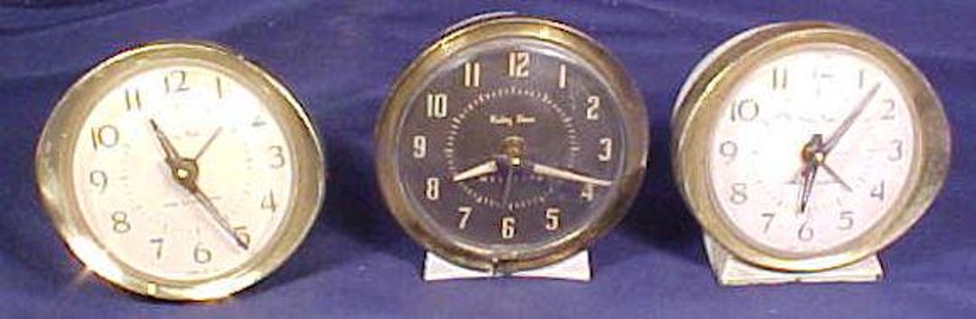3 Vintage Westclox Baby Ben Alarm Clock 61 Y Parts Restoration - Etsy