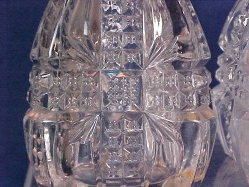 EAPG Findlay Glass Salt and Pepper Shaker Dalzell No. 75 - Etsy