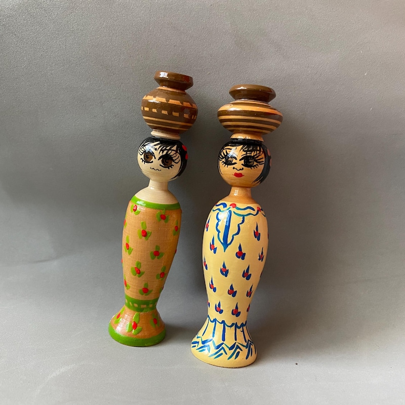 Wood Spindle for Dolls - Etsy UK