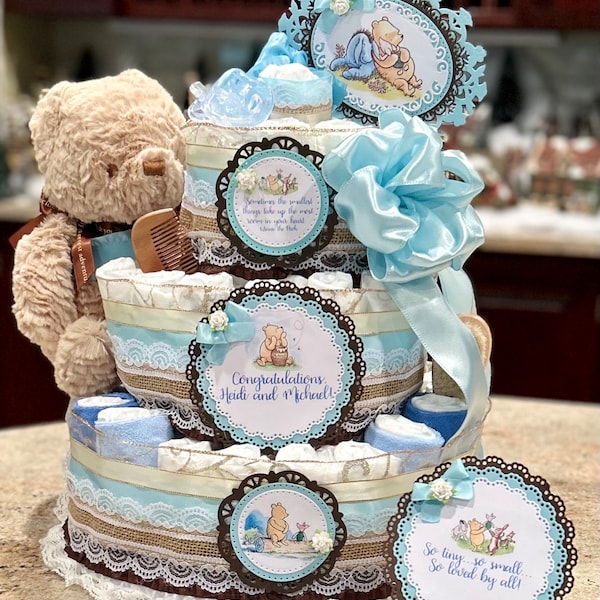 Diaper Cake Topper - Etsy