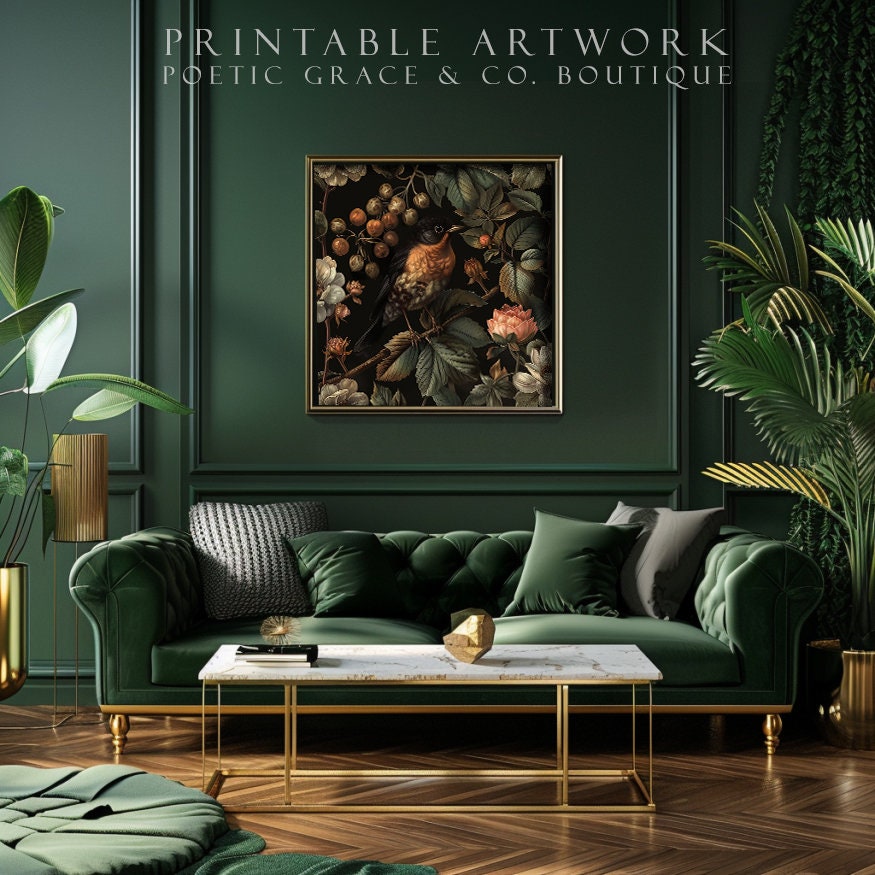 Art Printable Cottagecore Robyn Print, Cottagcore PRINTABLE Art ...