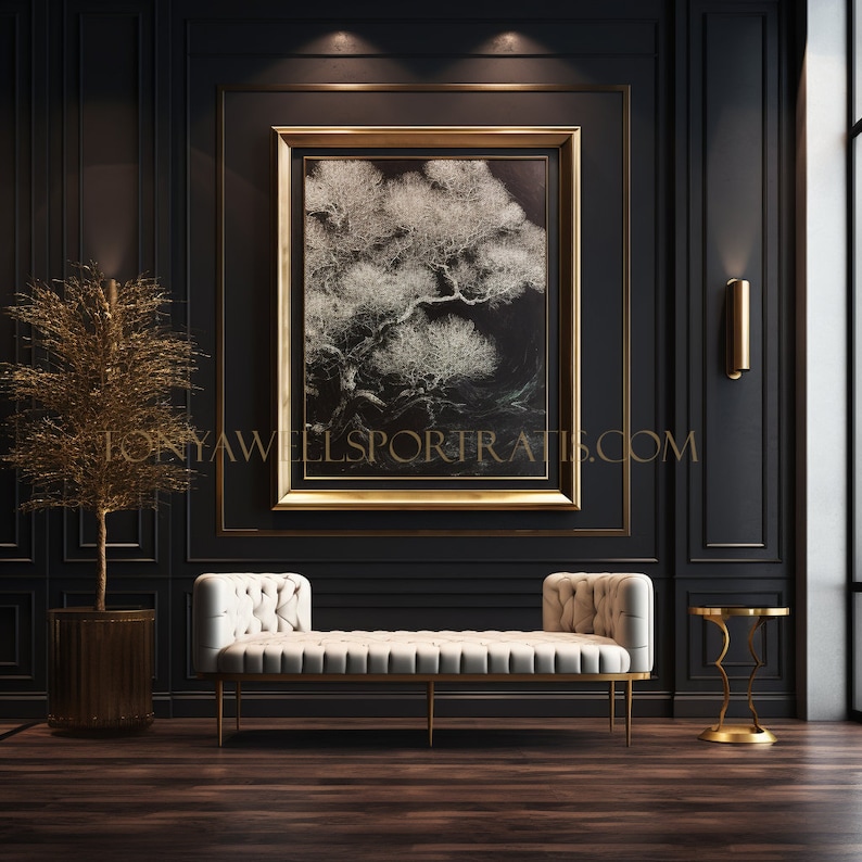 Room Mockup Bundle of 5 Designs Elegance on Display: the Ultimate Art ...