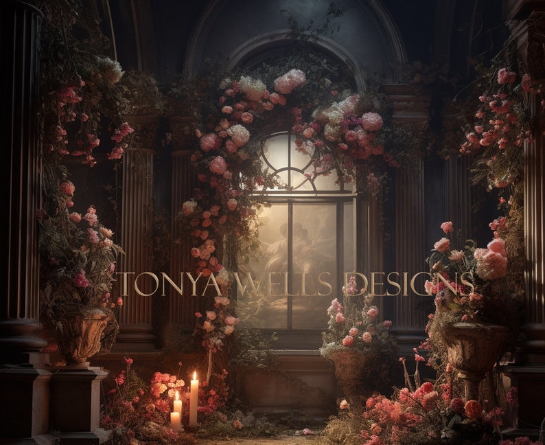 Bridgerton Style/romantic Dream Digital Photography Backdrop/collection ...