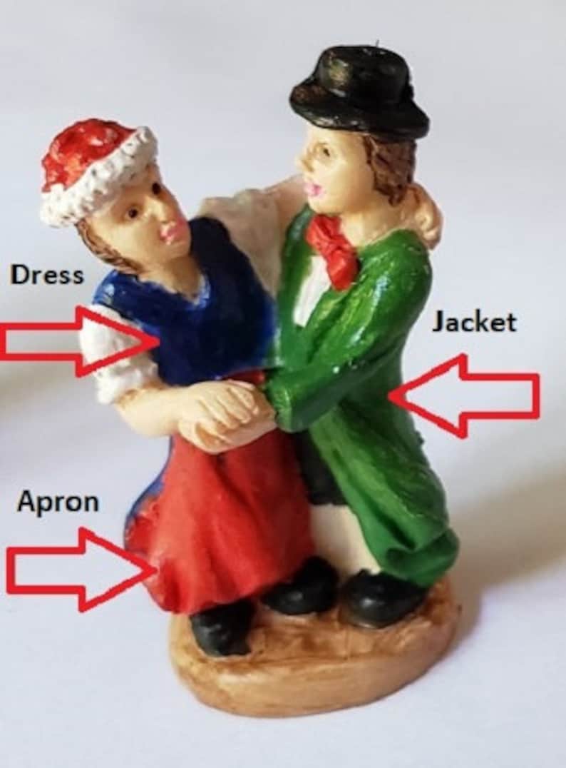 Cuckoo Clock Dancer Figurine Hand Painted With Custom Colors - Etsy