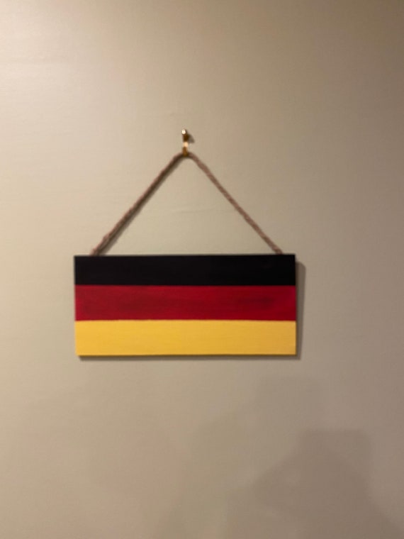 German Flag Sign Germany Flag Sign | Etsy