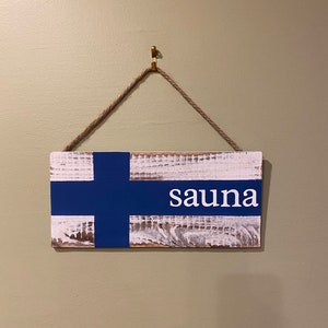 Sauna Sign - Etsy