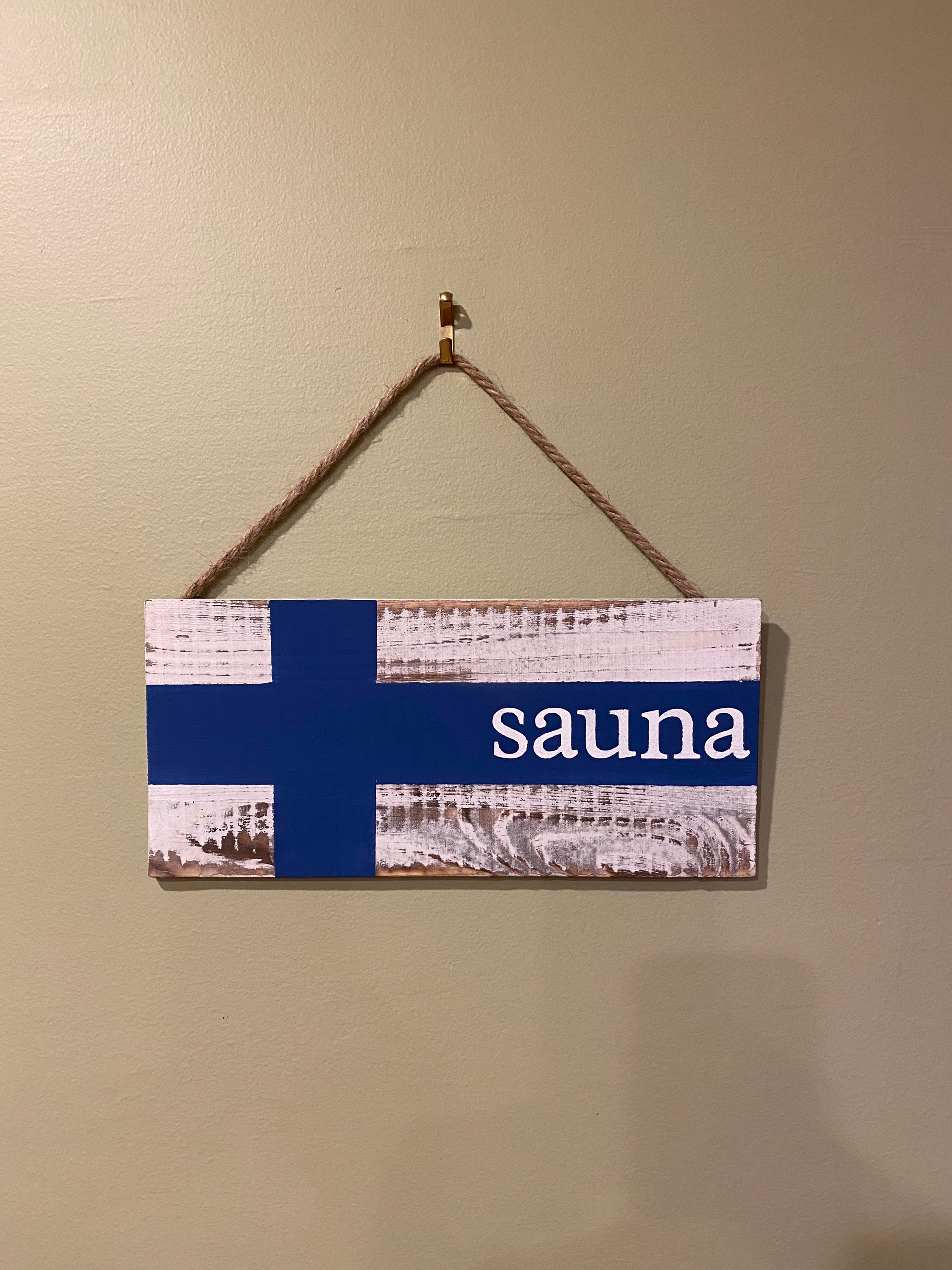 Sauna Sign - Etsy
