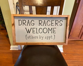 Drag Racing Sign - Etsy
