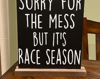 Farmhouse Racing Sign Kitchen Racing Sign - Etsy