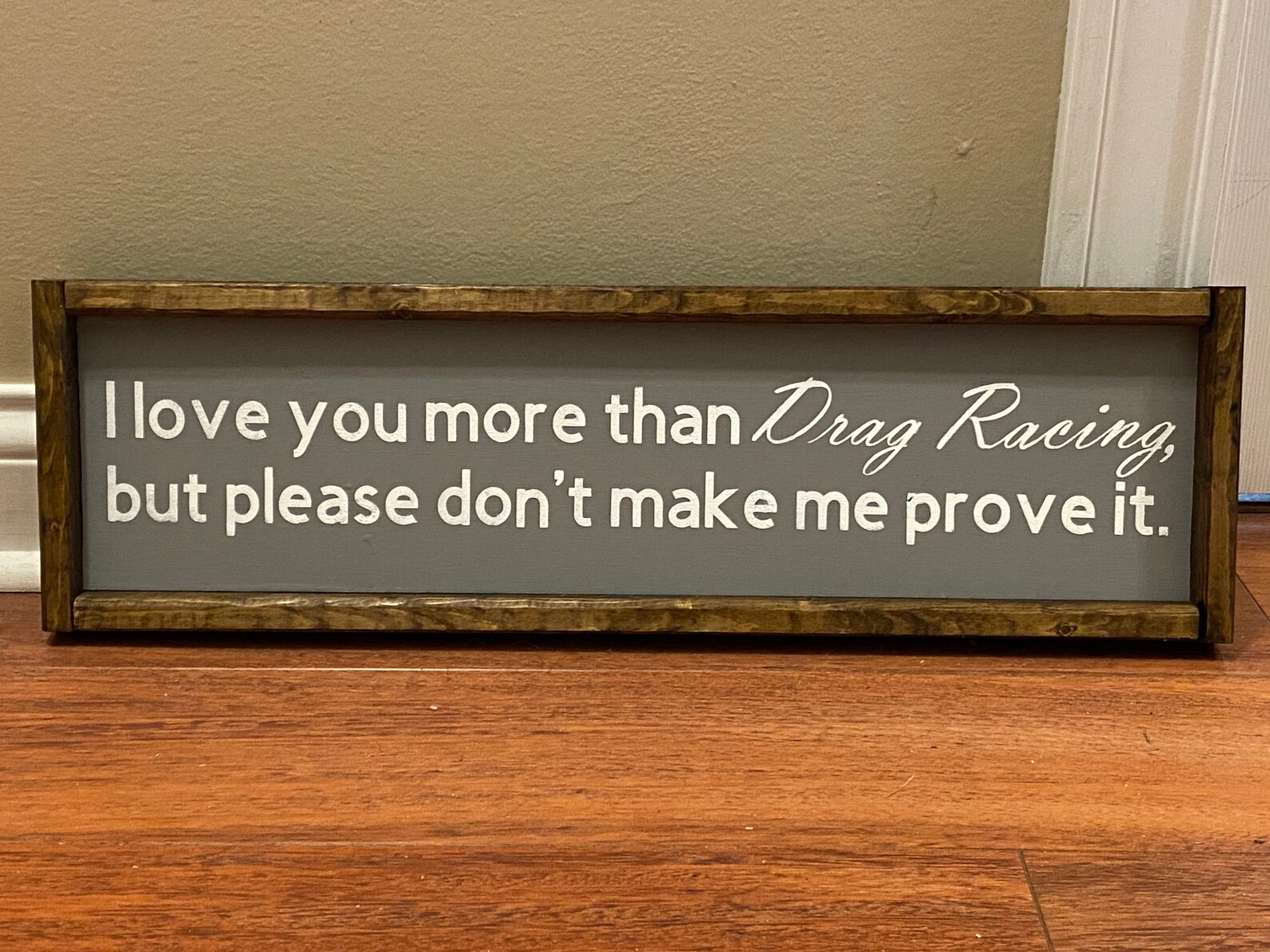 Farmhouse Drag Racing Sign - Etsy