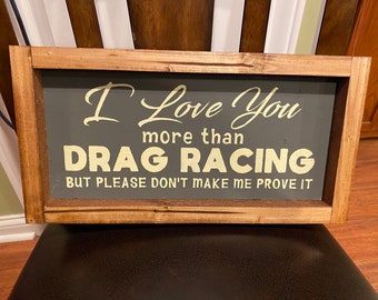 Drag Racing Sign | Etsy