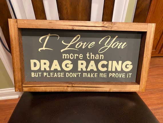 Farmhouse Drag Racing Sign | Etsy