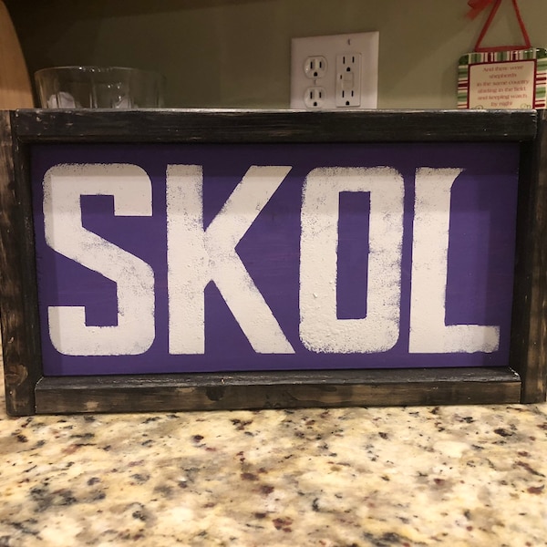Skol Sign - Etsy