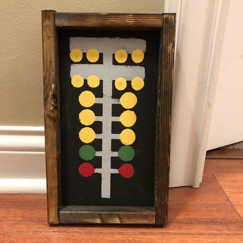 Drag Racing Startline Christmas Tree Santa Claus Raceway - Etsy