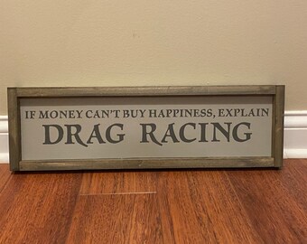 Farmhouse Drag Racing Sign | Etsy
