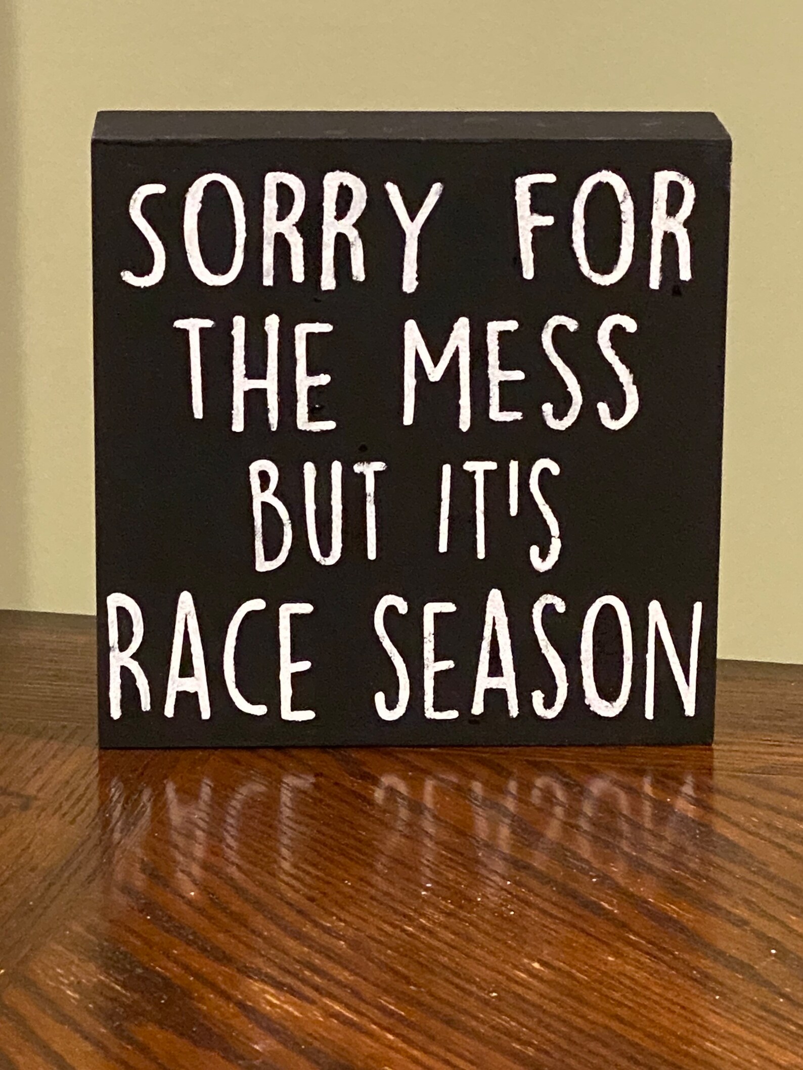 Farmhouse Racing Sign Kitchen Racing Sign - Etsy