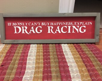 Farmhouse Drag Racing Sign | Etsy