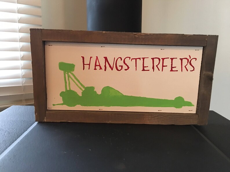 Farmhouse Drag Racing Sign Personalized. - Etsy