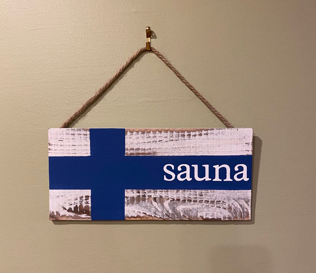 Sauna Sign - Etsy