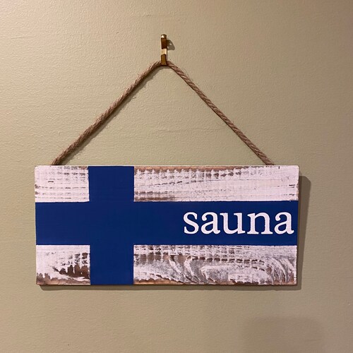 Sauna Sign - Etsy