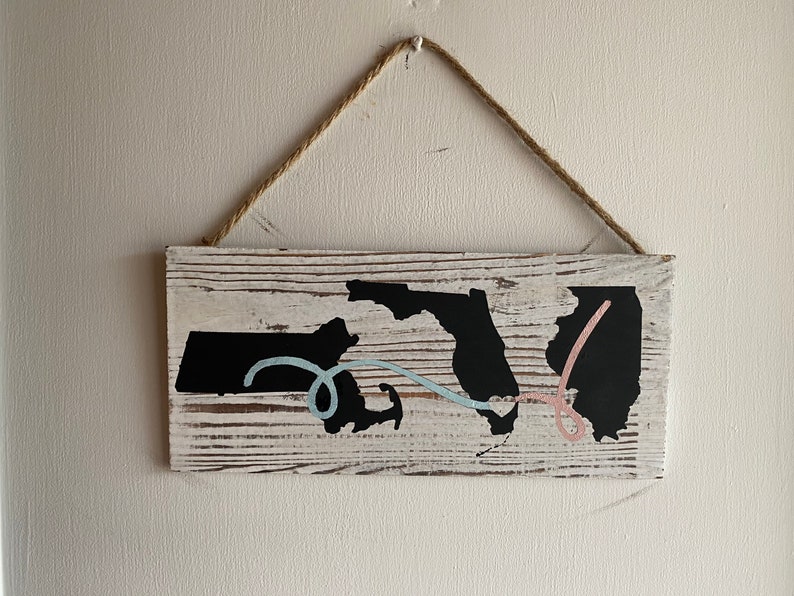 Pick Your State Couples Sign. Personalized Hometown Sign - Etsy
