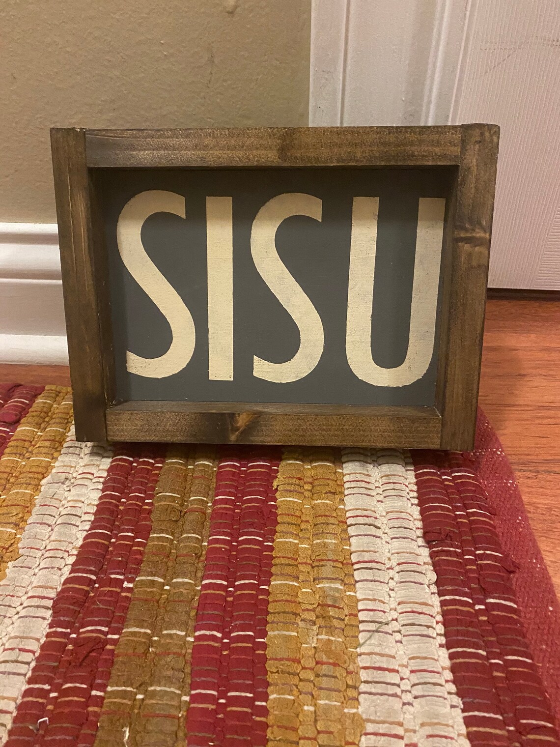 Farmhouse Finnish Sisu Sign | Etsy