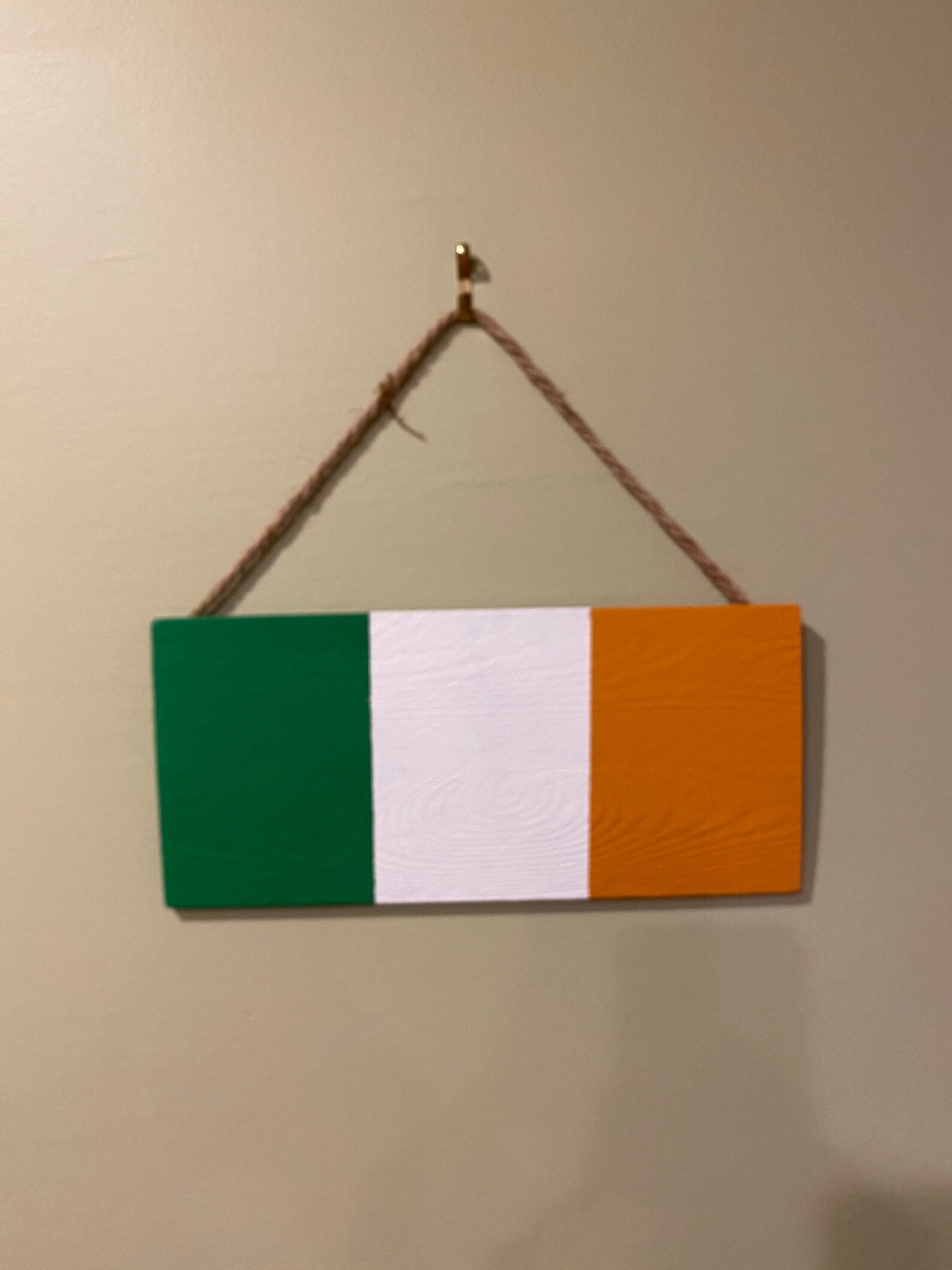 Irish flag Sign Ireland flag sign | Etsy