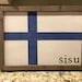 Farmhouse Finnish Flag Sisu Sign - Etsy