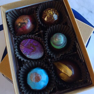 Classic Truffle Collection Hand Painted Truffles, Chocolate Bon Bons ...