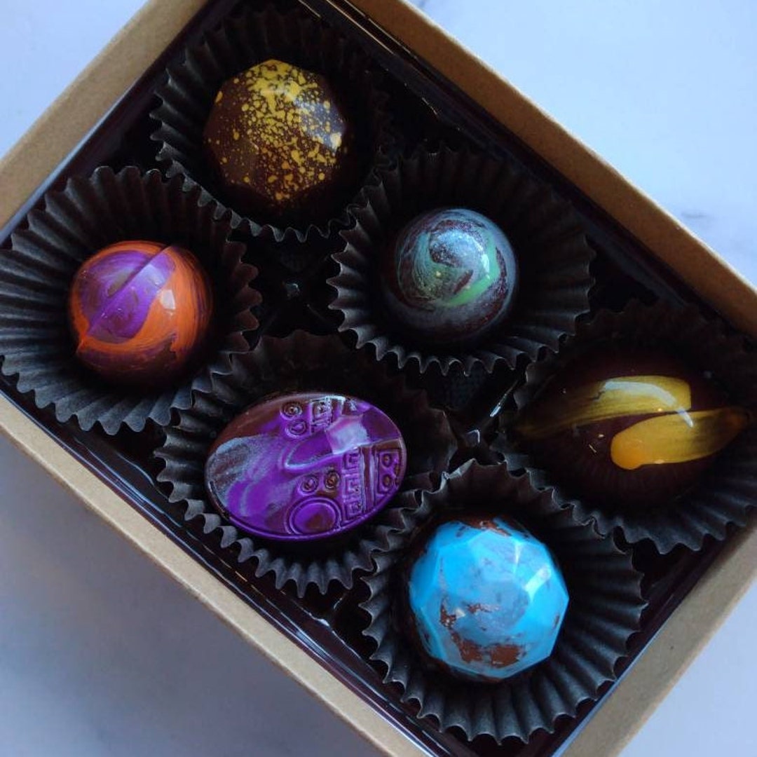 Classic Truffle Collection Hand Painted Truffles Chocolate - Etsy