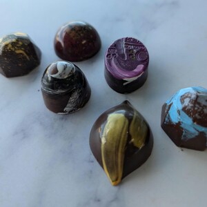 Classic Truffle Collection- Hand Painted Truffles, Chocolate Bon Bons ...