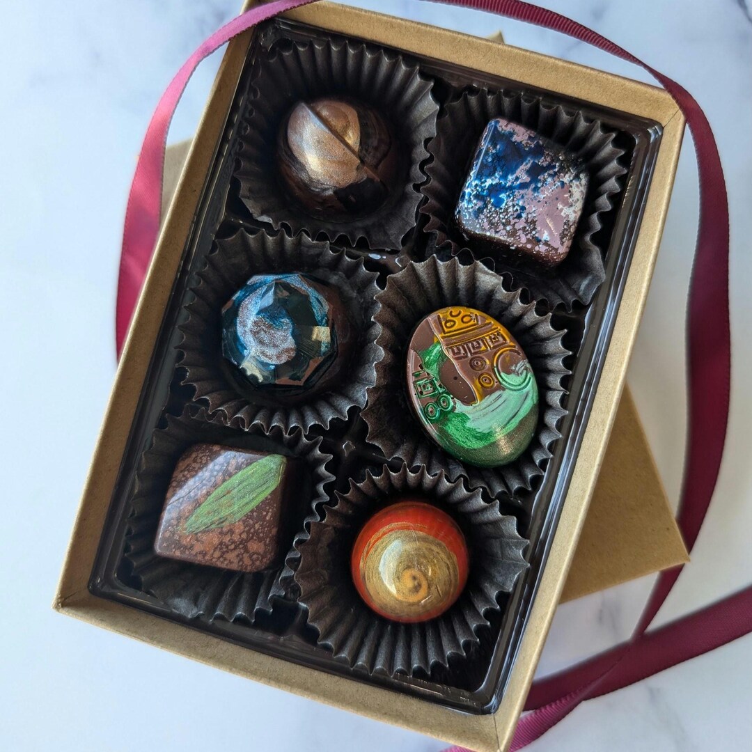 Modern Truffle Collection- Hand Painted Bon Bons, Award Winning ...