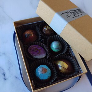 Classic Truffle Collection Hand Painted Truffles, Chocolate Bon Bons ...