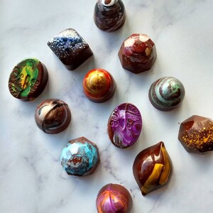 Classic Truffle Collection Hand Painted Truffles Chocolate - Etsy