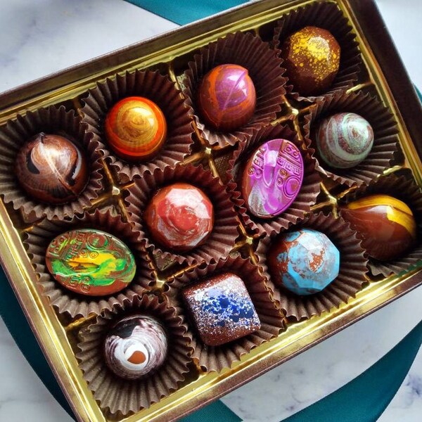 Chocolate Truffles - Etsy