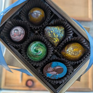Spring Truffle Collection- Hand Painted Truffles, Mother's Day Gift ...