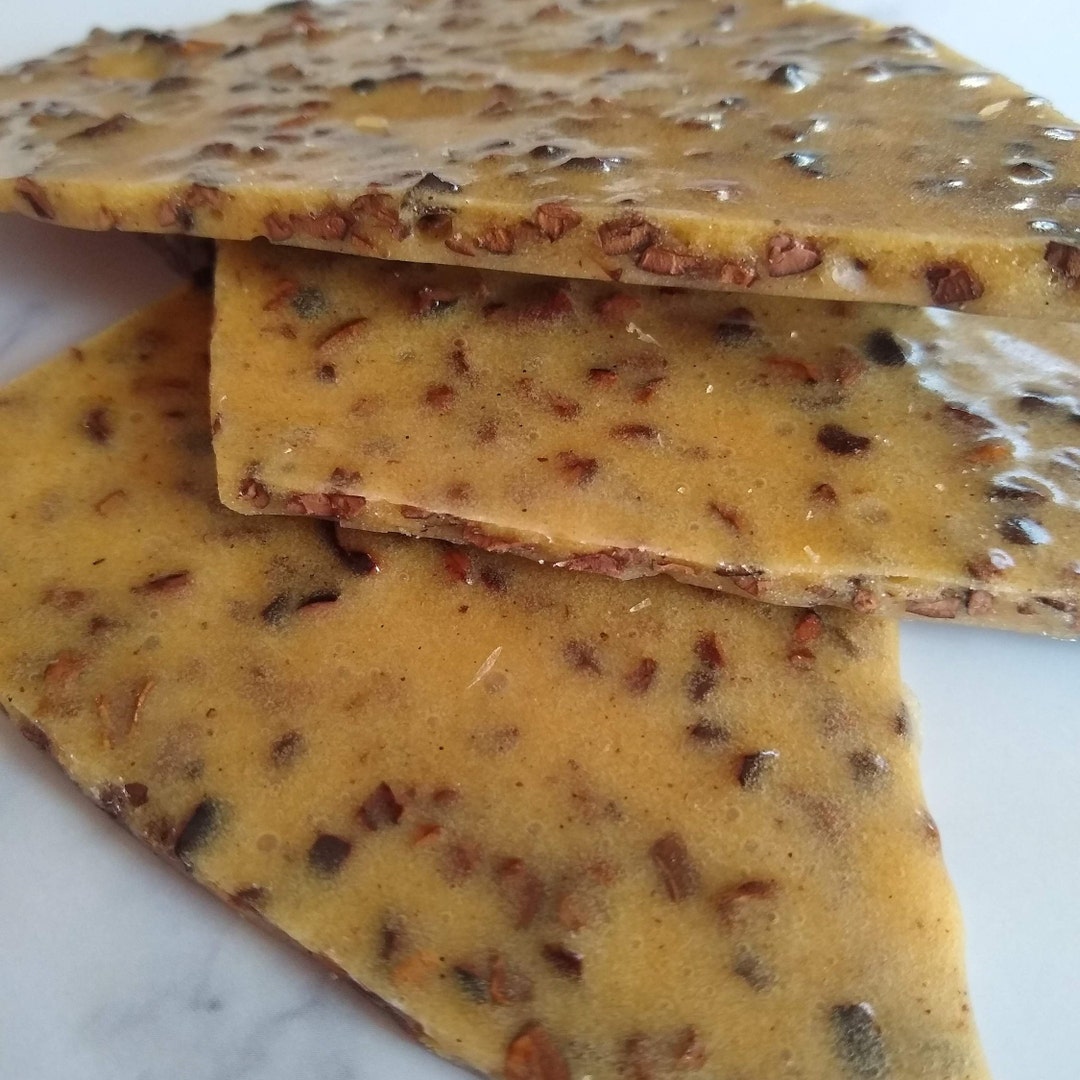 Roasted Cocoa Nib Brittle With Vanilla Bean, Birthday Present, Classic ...