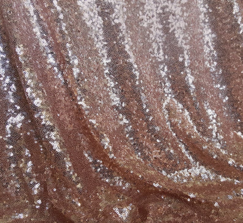 Rose Gold Sequin Fabric Glitters Sequins Fabric Rose Gold | Etsy Rose Gold Sequin Fabric Glitters Sequins Fabric Rose Gold | Etsy