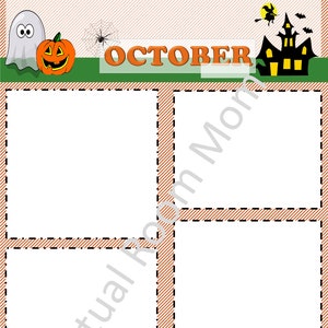 October Newsletter / Monthly or Weekly Newsletter Template / Digital ...