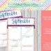 Colorful September Newsletter / Monthly or Weekly Newsletter Template ...