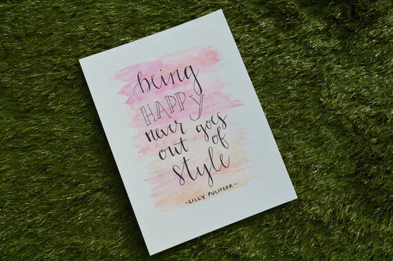 Custom Lilly Quotes - Etsy