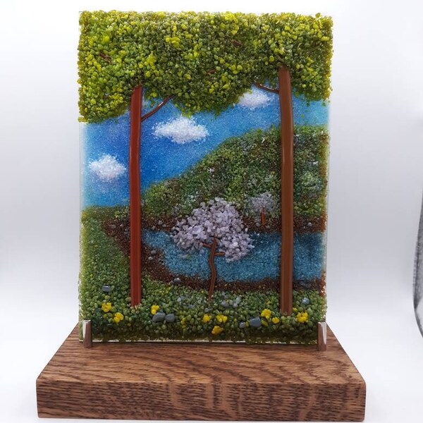 Spring Fused Glass - Etsy