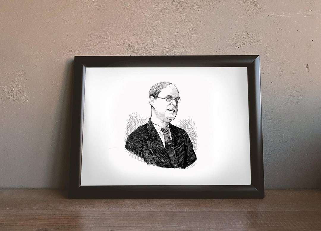 Dietrich Bonhoeffer Sketch - Etsy