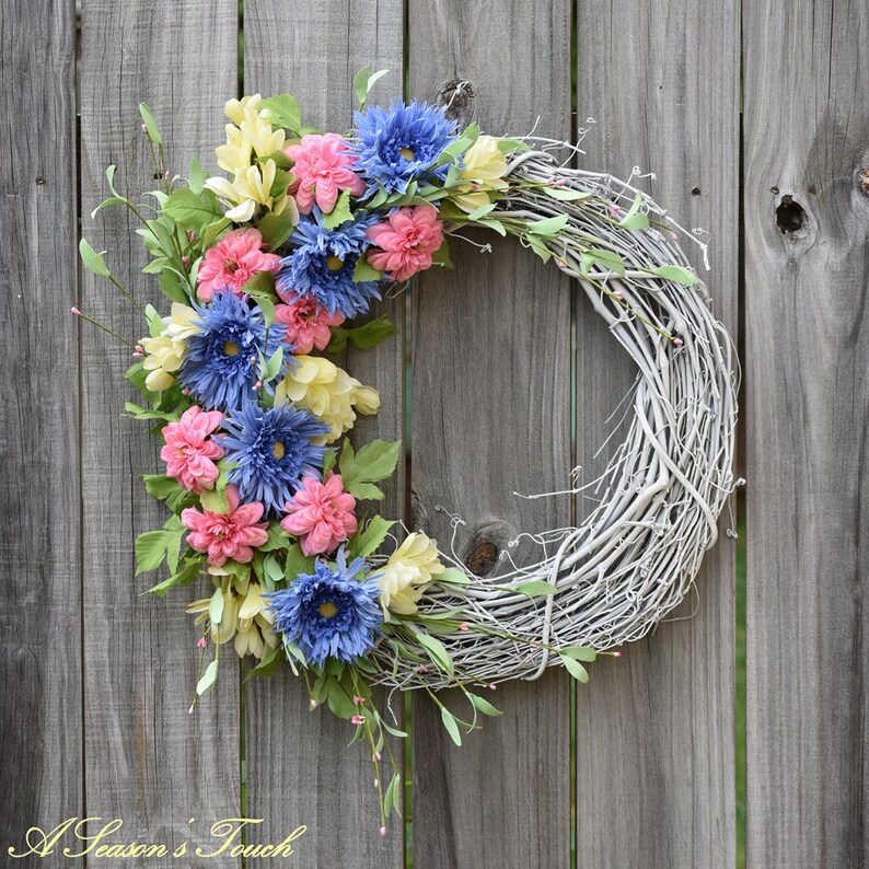 Spring Has Arrived Spring Wreath, Springtime Wreath, Flower Wreath ... Spring Has Arrived Spring Wreath, Springtime Wreath, Flower Wreath ...