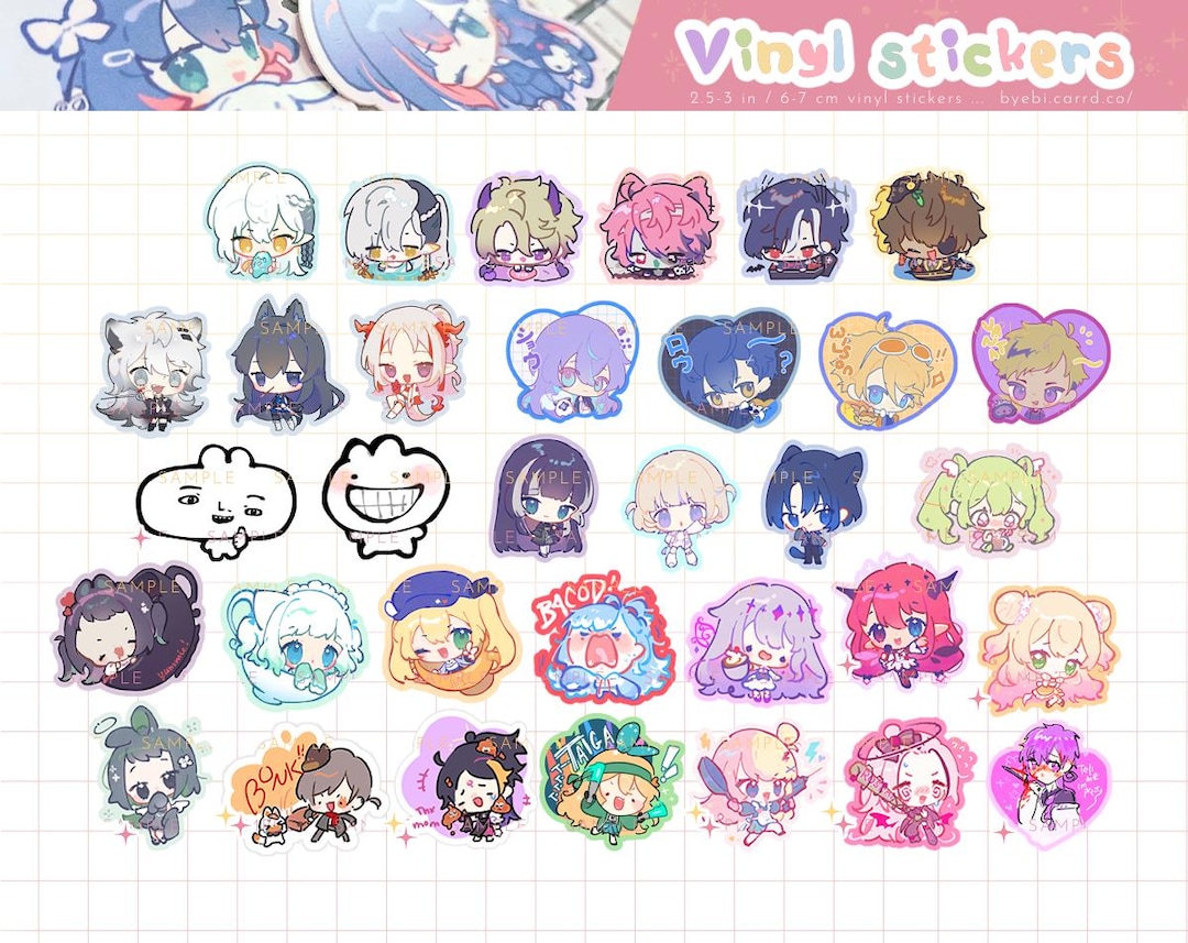 Vinyl Stickers - Etsy