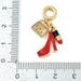 Makeup & Fashion Dangle Charm CZ With Enamel | High Heel, Bag and ...
