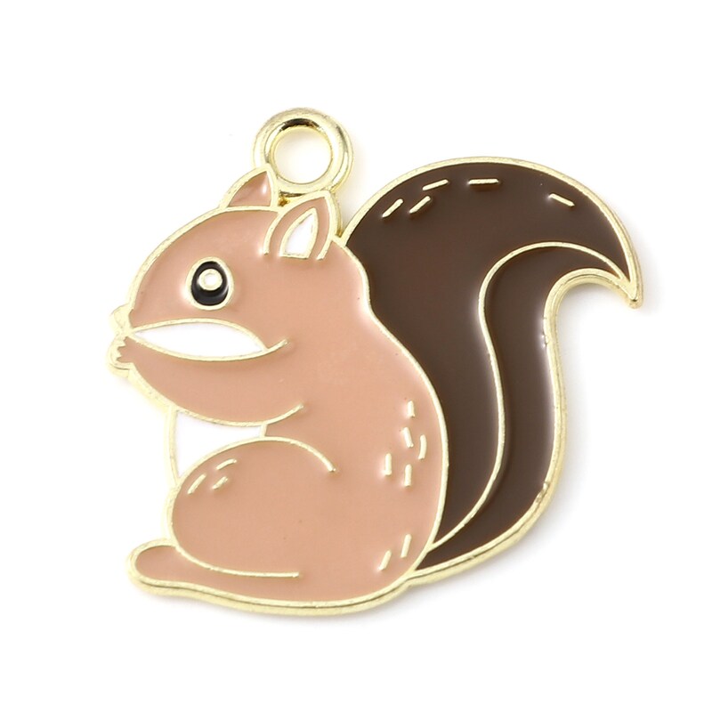 Squirrel Charms - Etsy