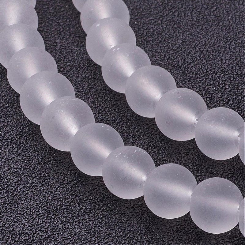 Frosted Beads - Etsy