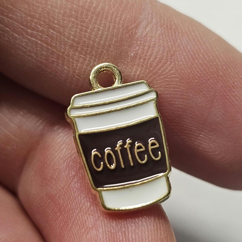 Coffee Charm - Etsy